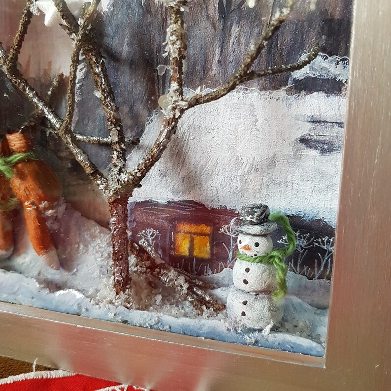 Winter Dream Fairy Tale Shadow Box With Magical | Etsy