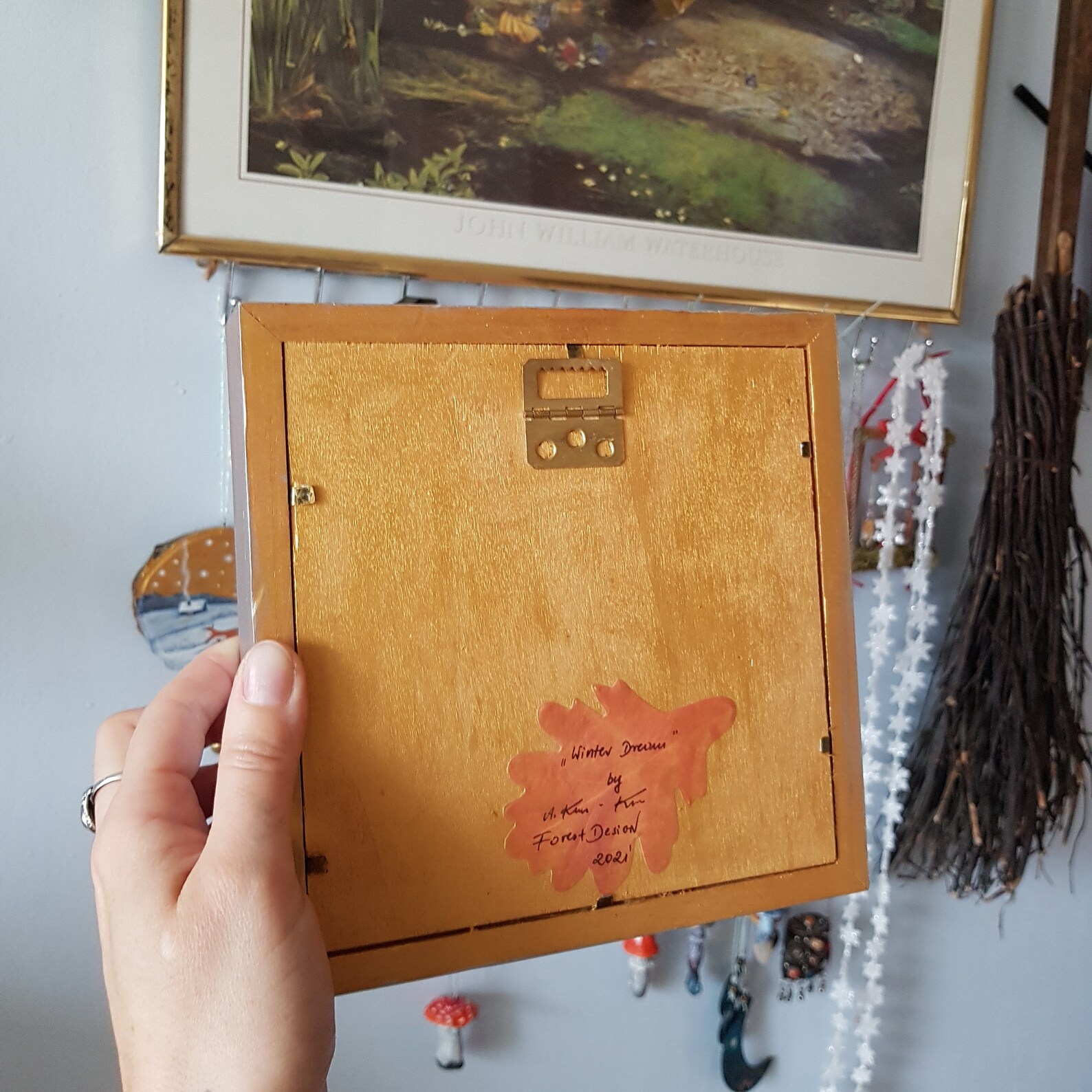 Winter Dream Fairy Tale Shadow Box With Magical | Etsy