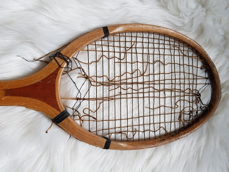 Original Badminton Champion Racquet From 1930s/wood Rackets/sports ...