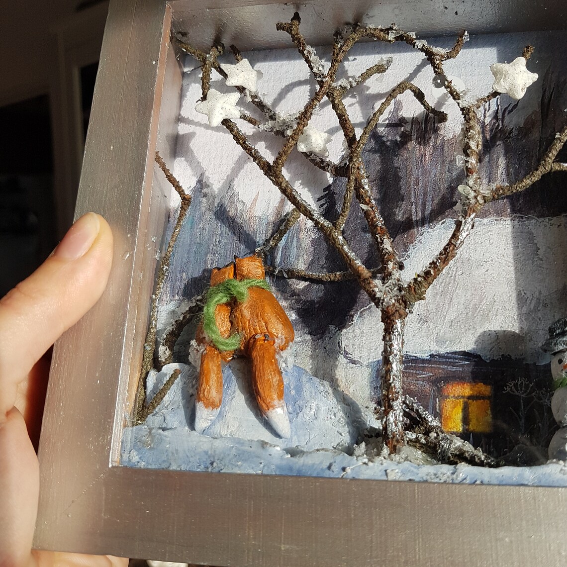 Winter Dream Fairy Tale Shadow Box With Magical - Etsy