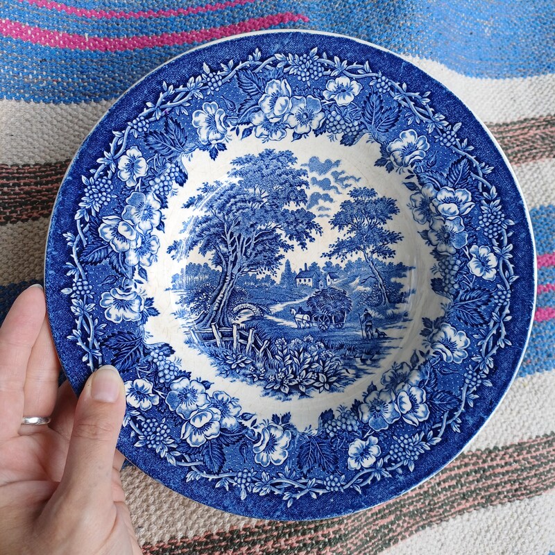 English Plates - Etsy