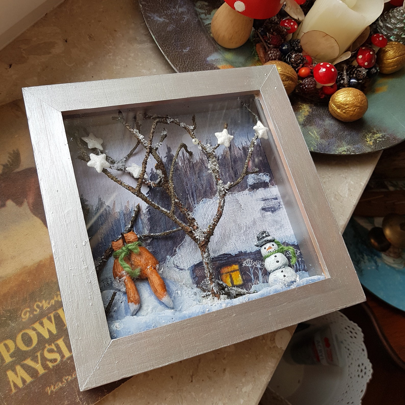 Winter Dream Fairy Tale Shadow Box With Magical | Etsy