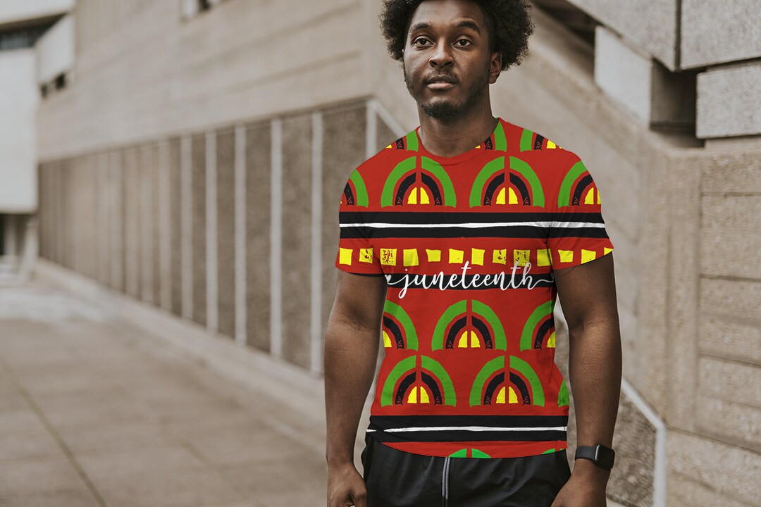 Mens' Juneteenth Cursive Tee - Etsy