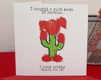 Cactus jokes | Etsy