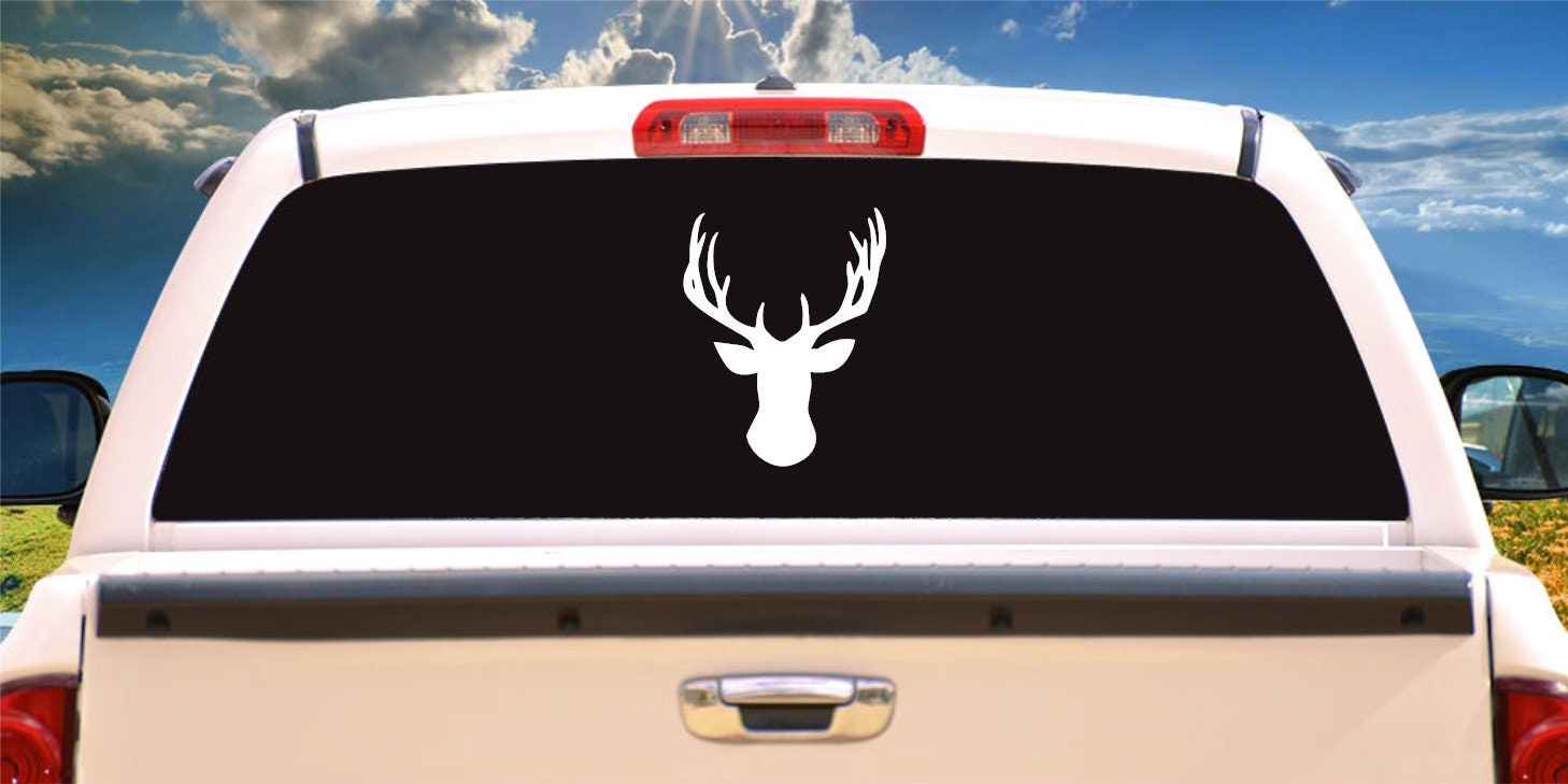 Deer Decal - Big Buck Sticker - Hunter Decal - Etsy