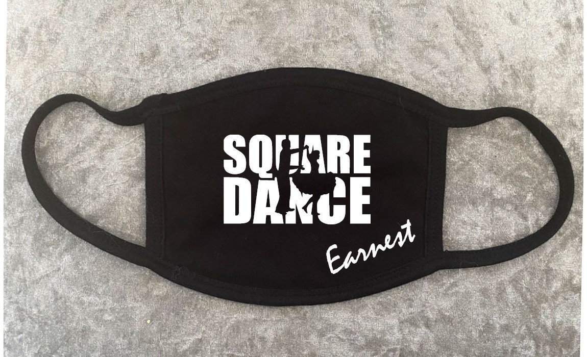Dance Theater Face Covering Hip Hop Mask Square Dance Mask - Etsy