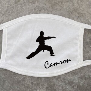 Martial Arts Mask - Karate Mask - Tae Kwon Do Mask - Male Karate Face ...