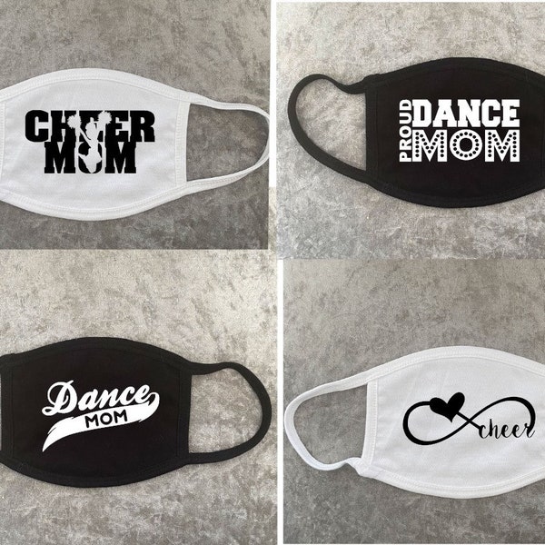 Cheer Face Masks - Etsy