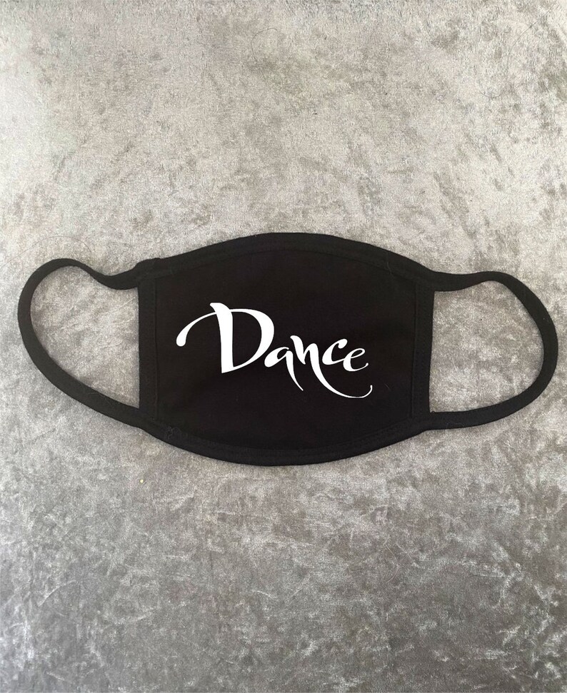 Dance Theater Face Covering Reusable Face Mask Dancer | Etsy