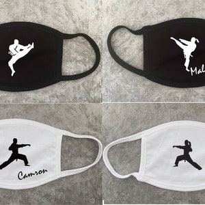 Martial Arts Mask - Karate Mask - Tae Kwon Do Mask - Male Karate Face ...