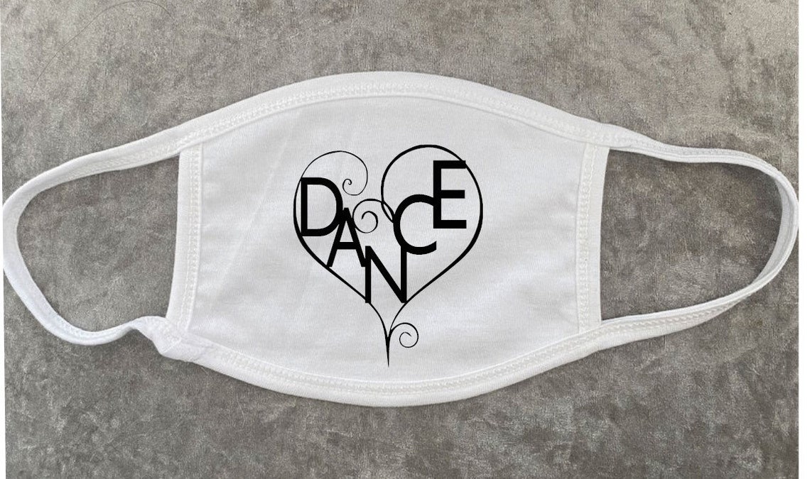 Dance Theater Face Covering Reusable Face Mask Dancer | Etsy