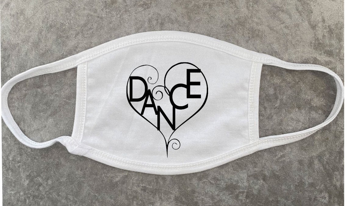 Dance Theater Face Covering Reusable Face Mask Dancer | Etsy
