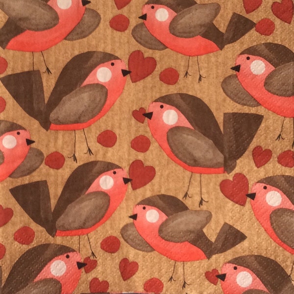 Robin Paper Napkins - Etsy