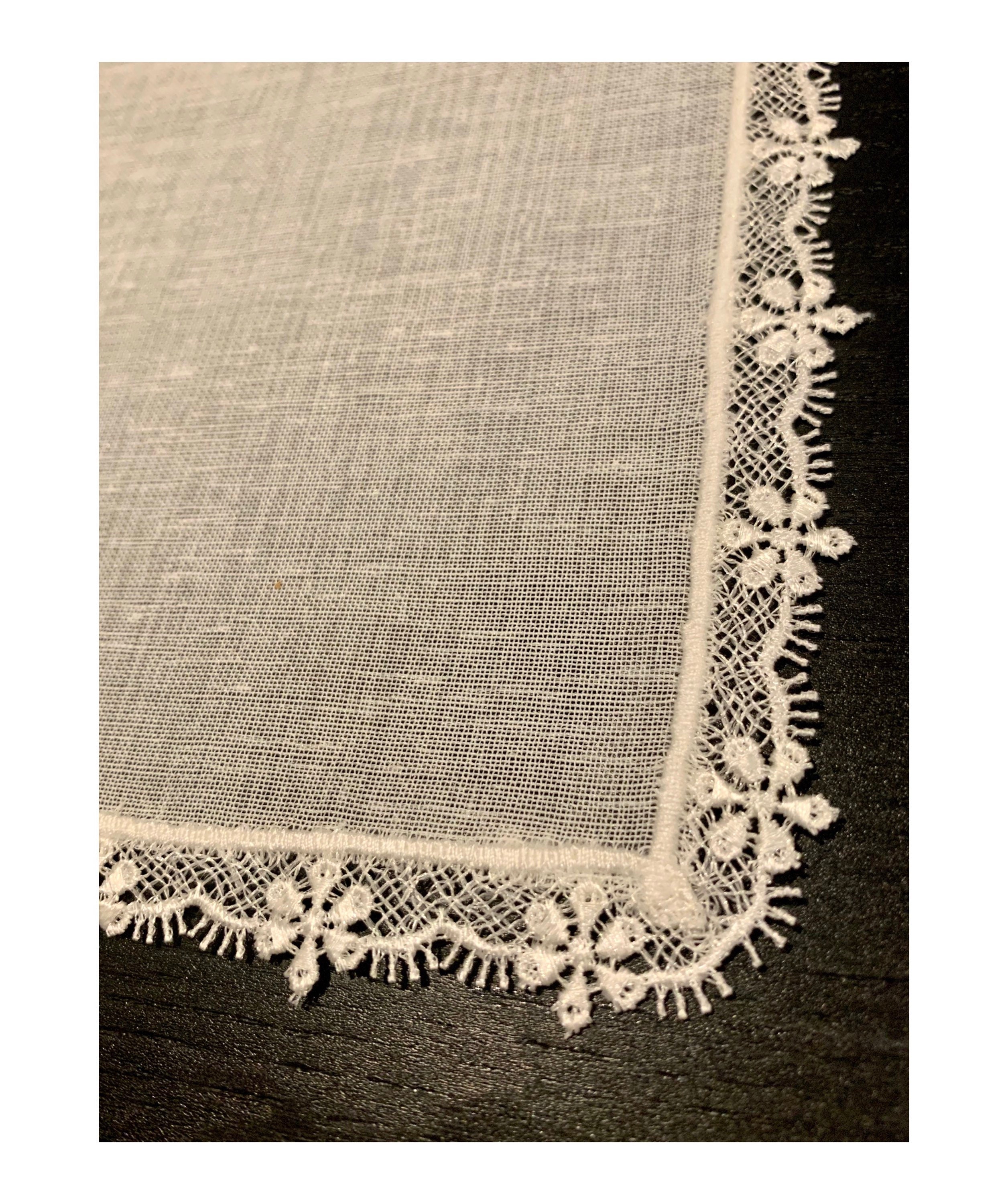 Handmade Linen Square Doilies - Etsy