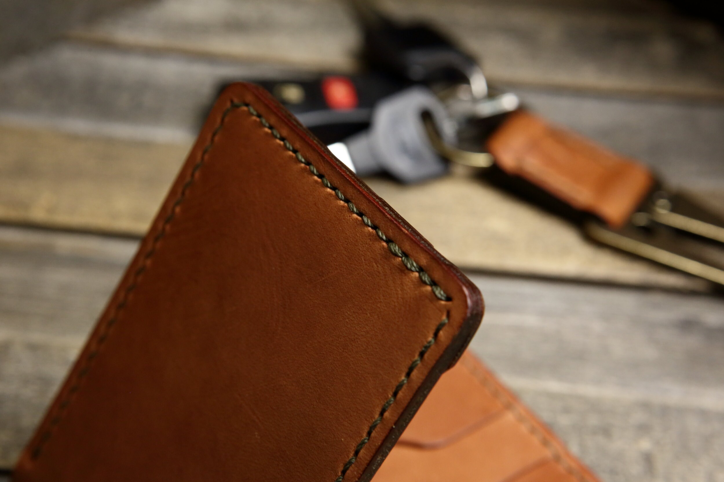 Handmade Leather Bi-fold Wallet the Markhor. W&C Harness - Etsy