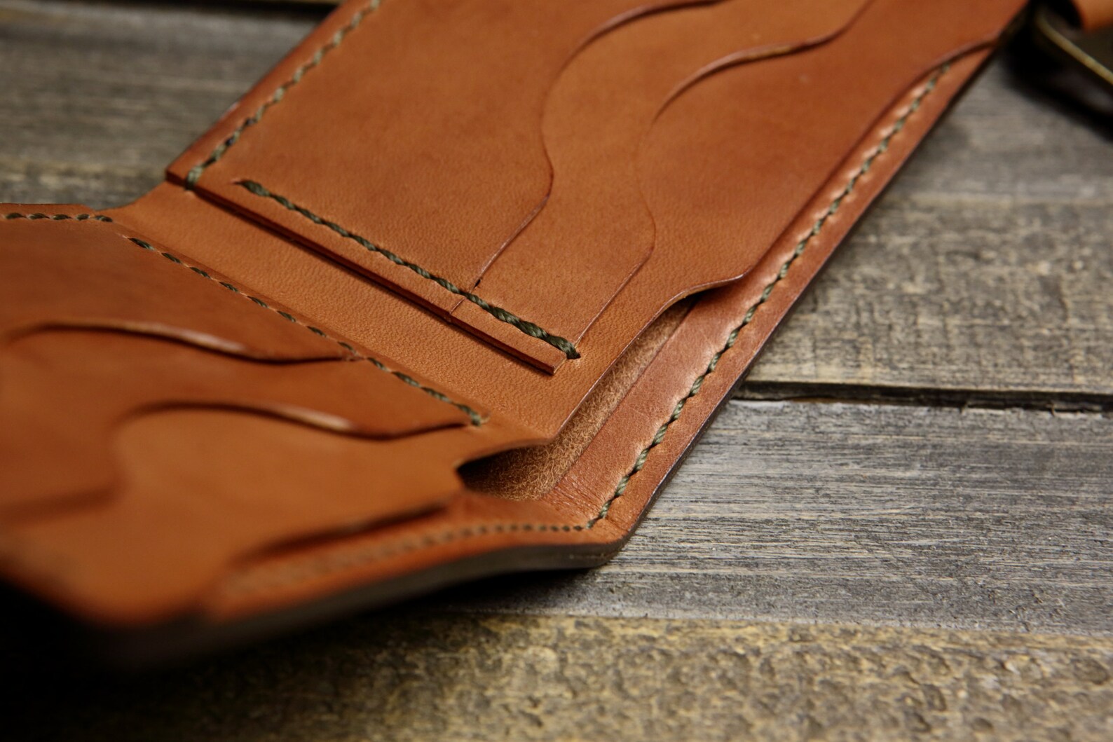 Handmade Leather Bi-fold Wallet the Markhor. W&C Harness - Etsy