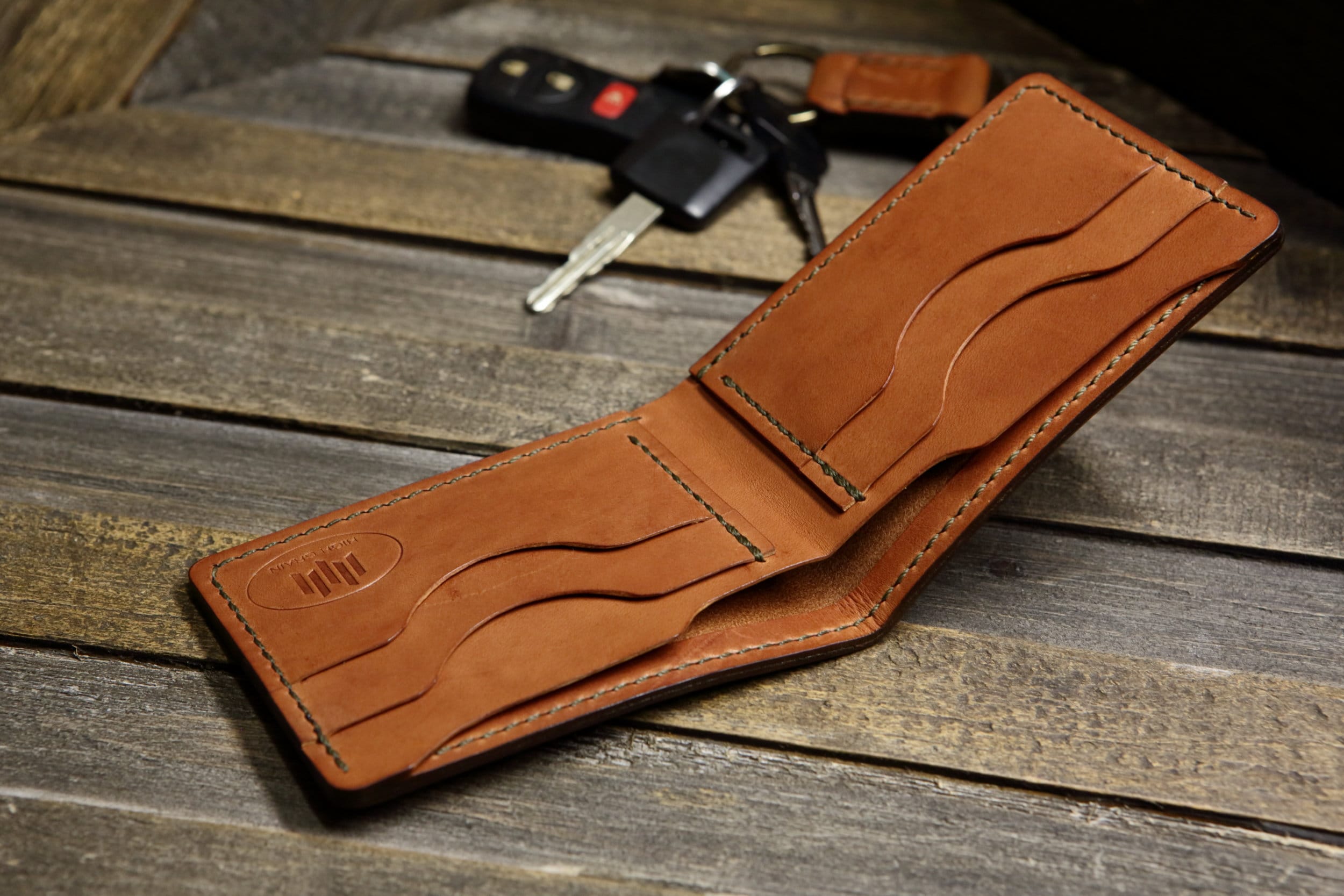 Handmade Leather Bi-fold Wallet the Markhor. W&C Harness - Etsy