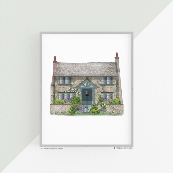 Rose Cottage - Etsy
