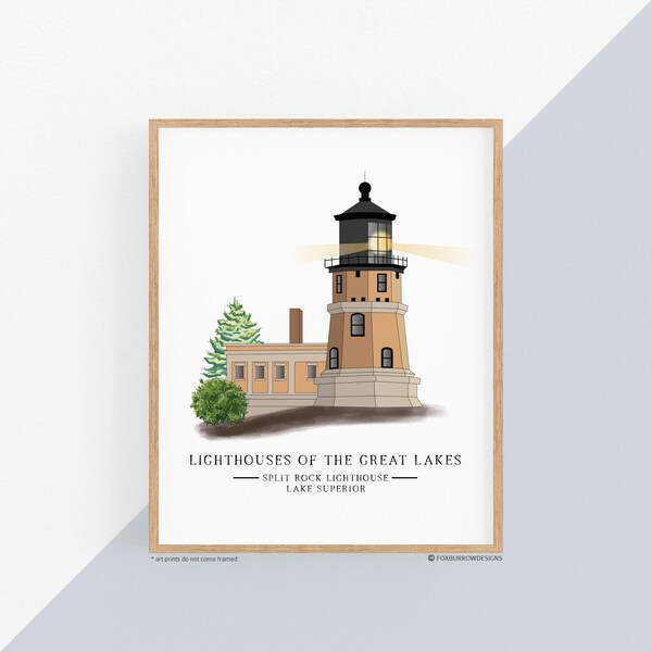 Split Rock Lighthouse - Etsy