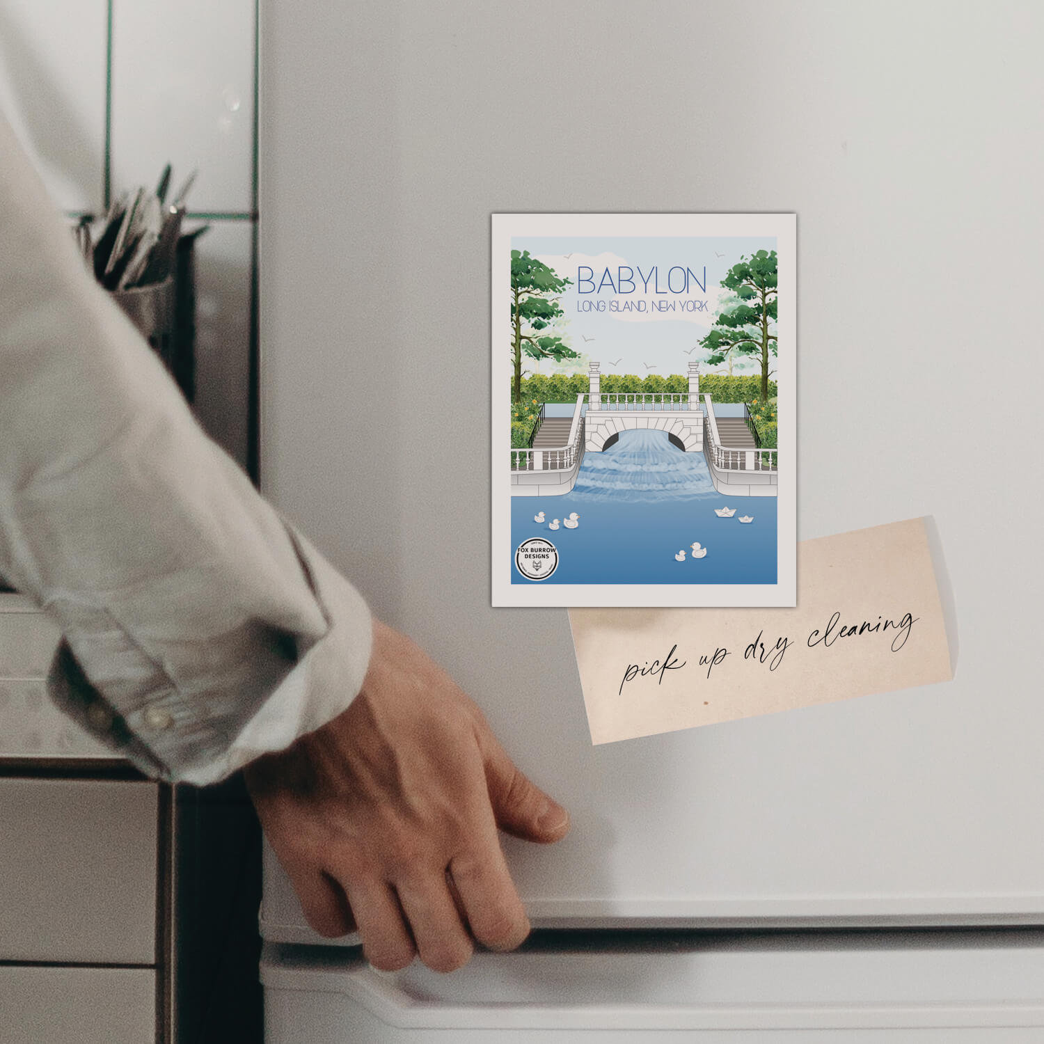 Refrigerator Magnets Babylon Long Island Travel Magnet Kitchen Décor ...