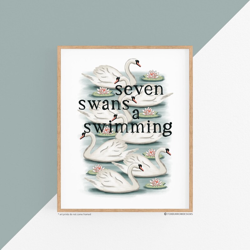 7 Swans of Swimming Gifts - 60+ Gift Ideas for 2026