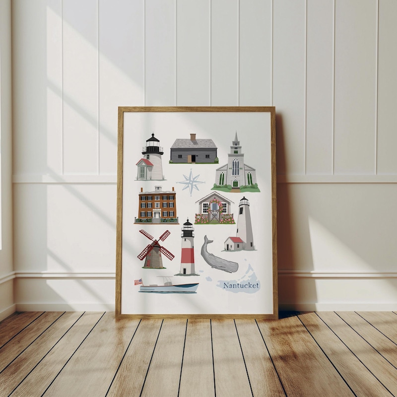 Nantucket Art - Etsy