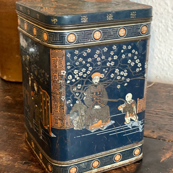 Tea Tin - Etsy