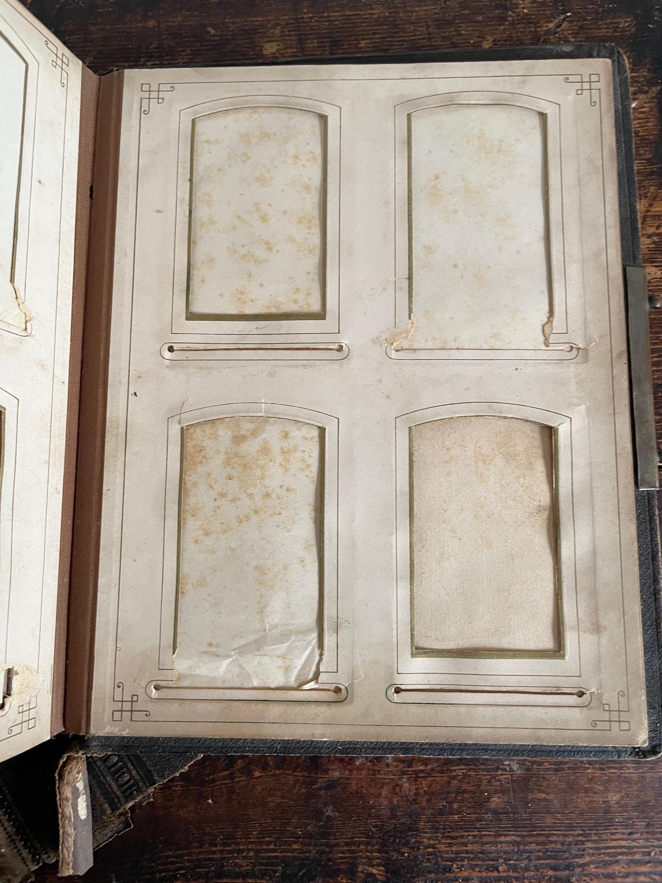 Victorian Photo Album, With Beautiful Floral Illustrations See All ...