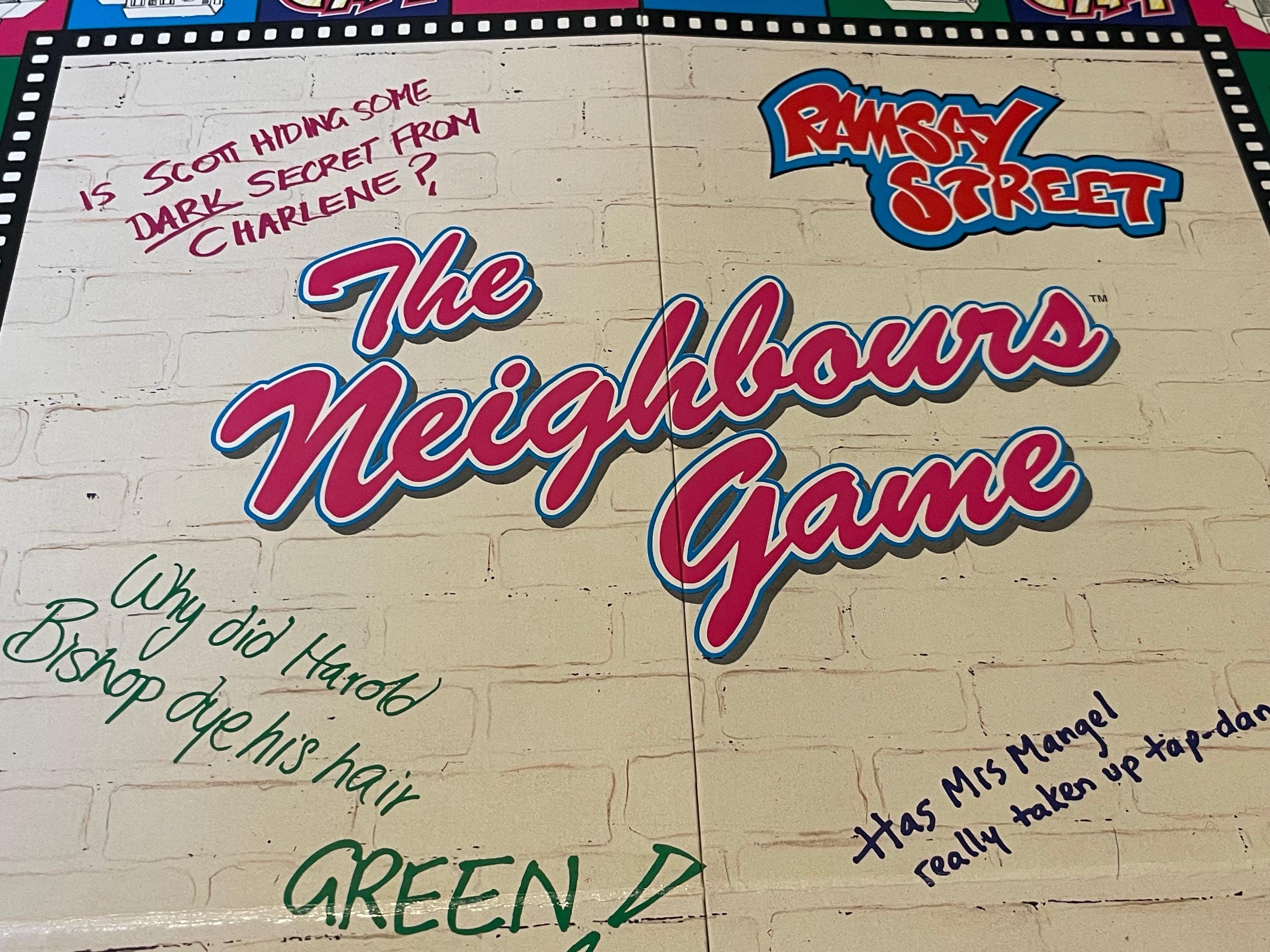 1988 'the Neighbours Game' the Official Game Based on the Classic Ozzy ...