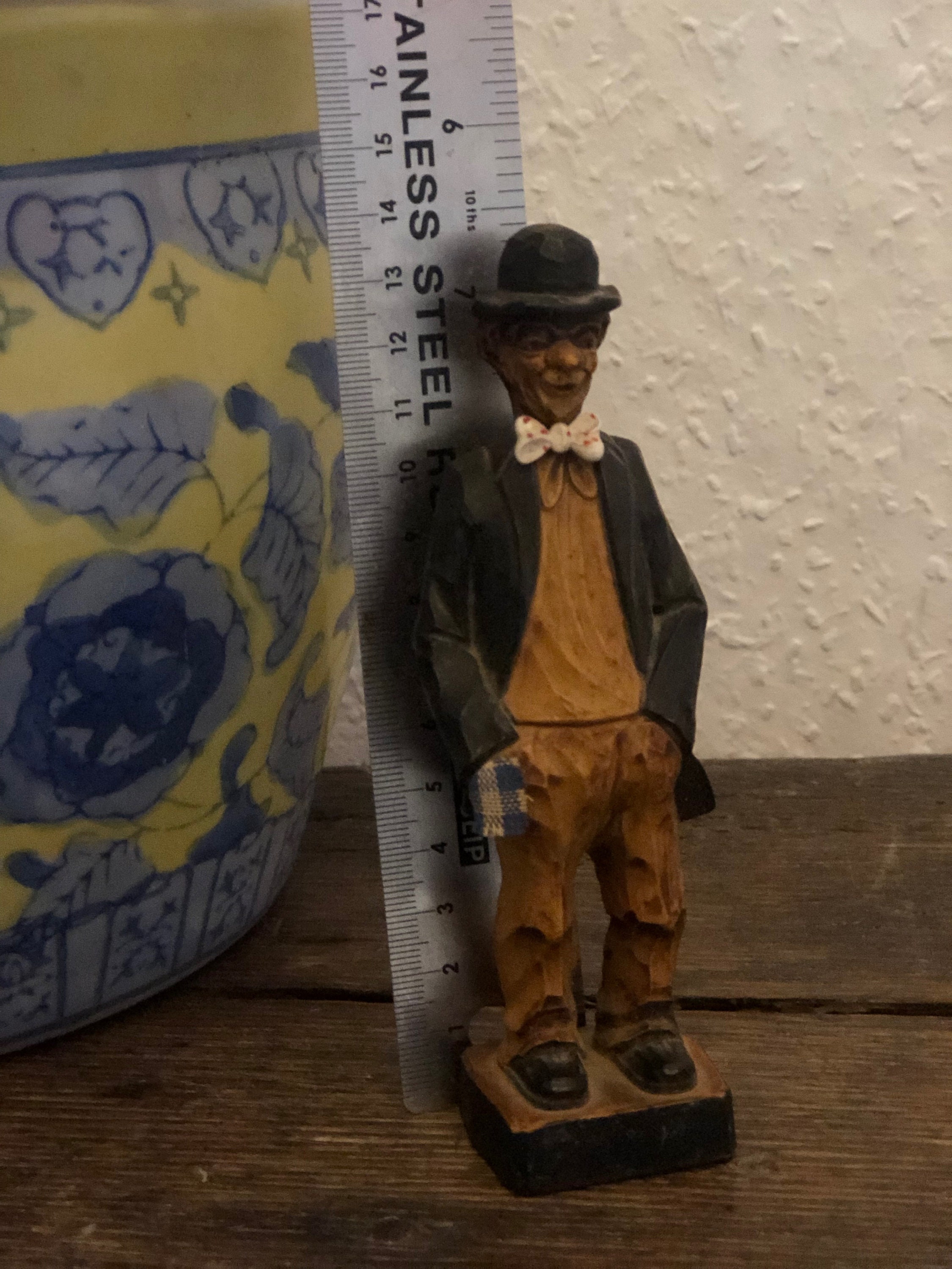 Vintage Resin Hobo Figurine - Etsy