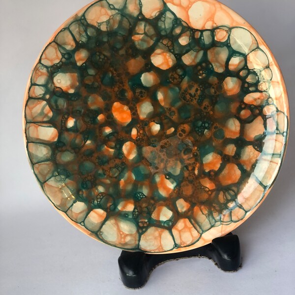 Ceramic Bubble Plate - Etsy