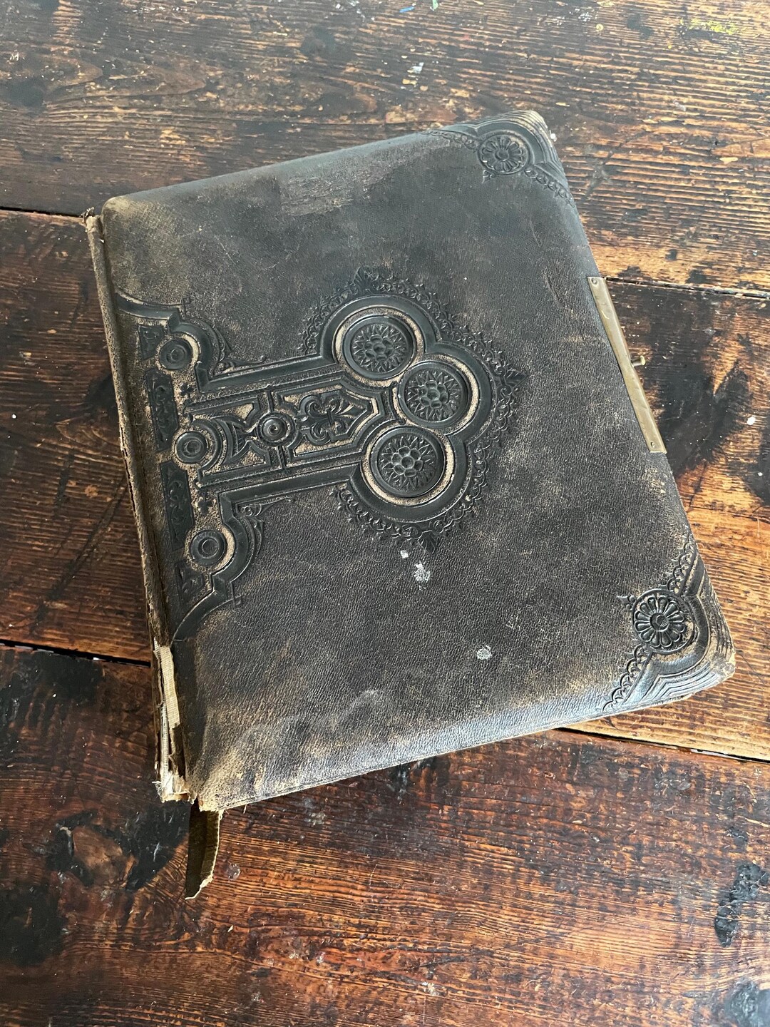 Victorian Photo Album, With Beautiful Floral Illustrations See All ...