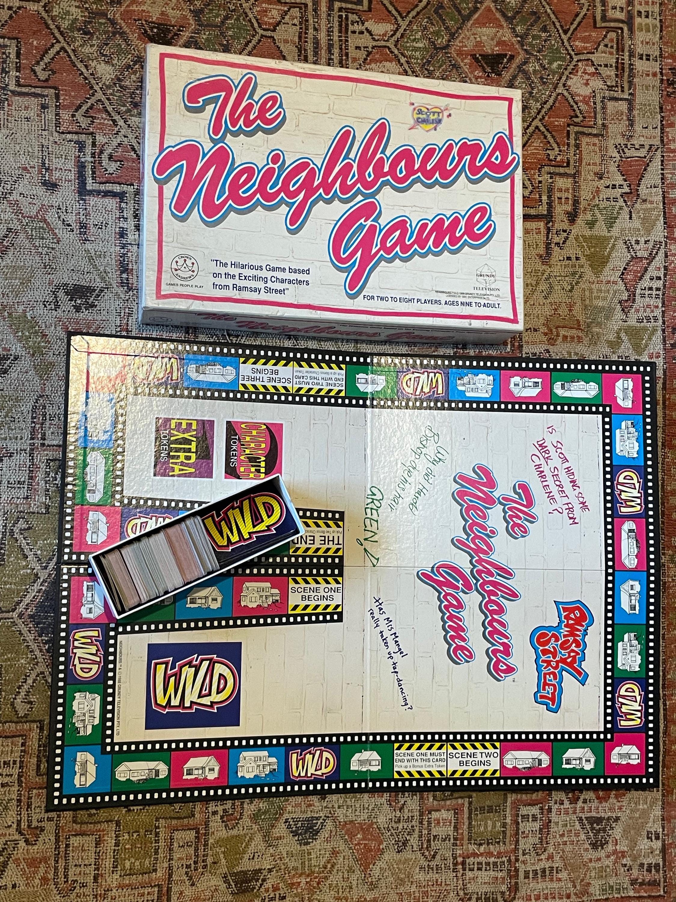 1988 'the Neighbours Game' the Official Game Based on the Classic Ozzy ...
