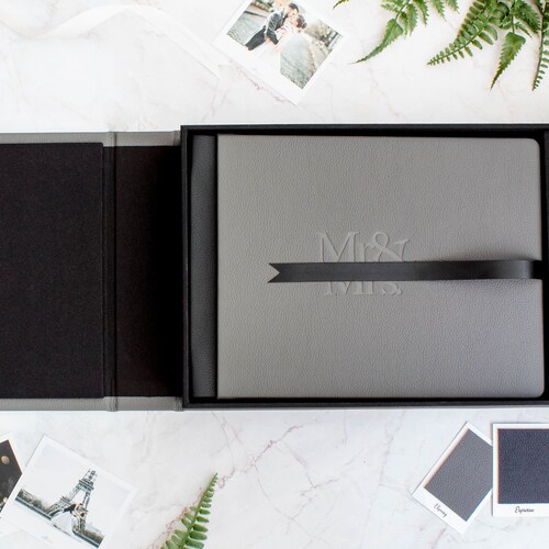 Frosted Clear Portfolio With Silver Hinge 11x17 Landscape | Etsy