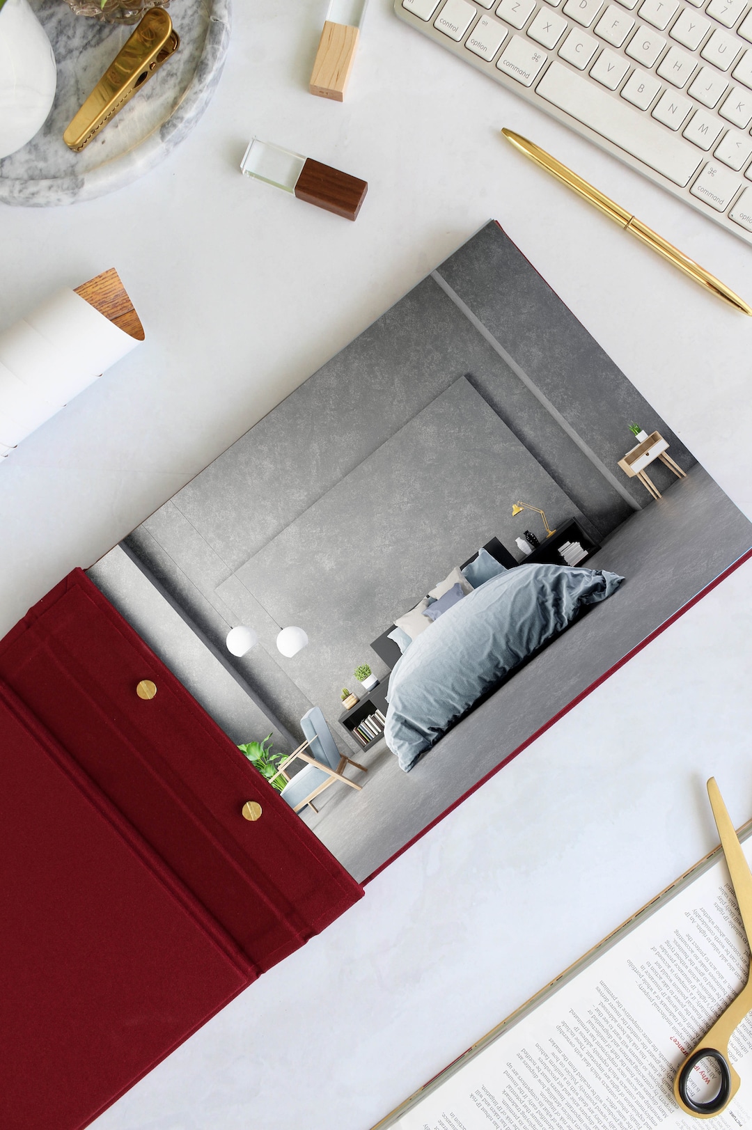 Portfolio Book (US Letter/a4/a3) - Post Bound Screwpost - Designer ...