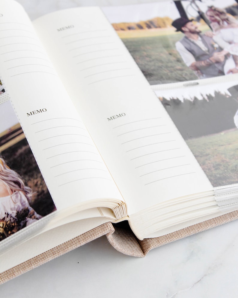 Classic Photo Album for 4R Photos 200 Pcs, Best for Storing Old and ...