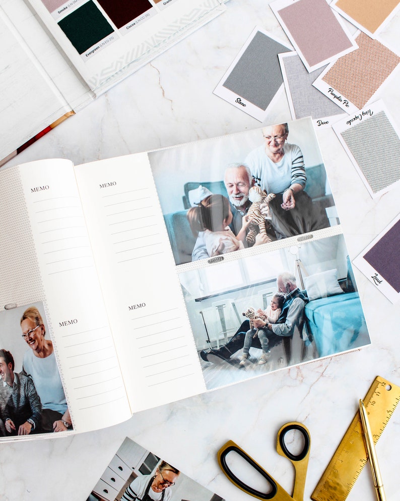 Classic Photo Album for 4R Photos 200 Pcs, Best for Storing Old and ...