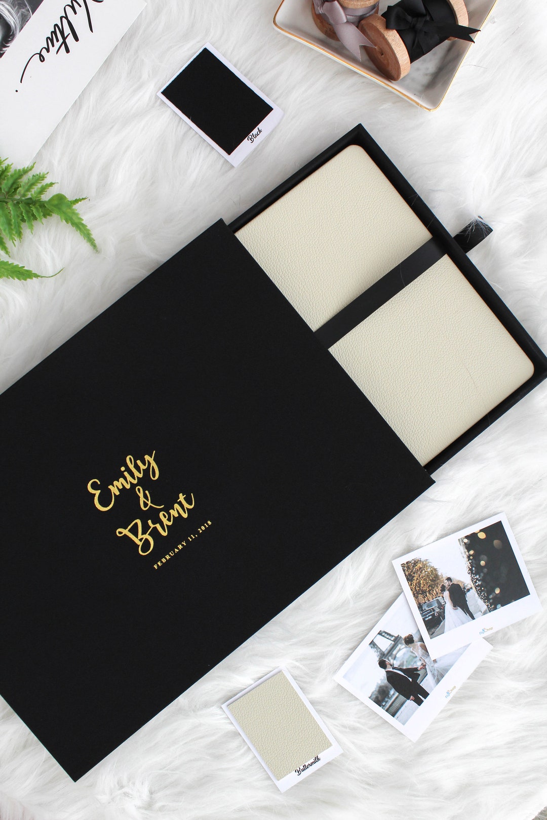 Pandora Linen Slide Box With Your Logo Stamping; a Handmade Keepsake ...