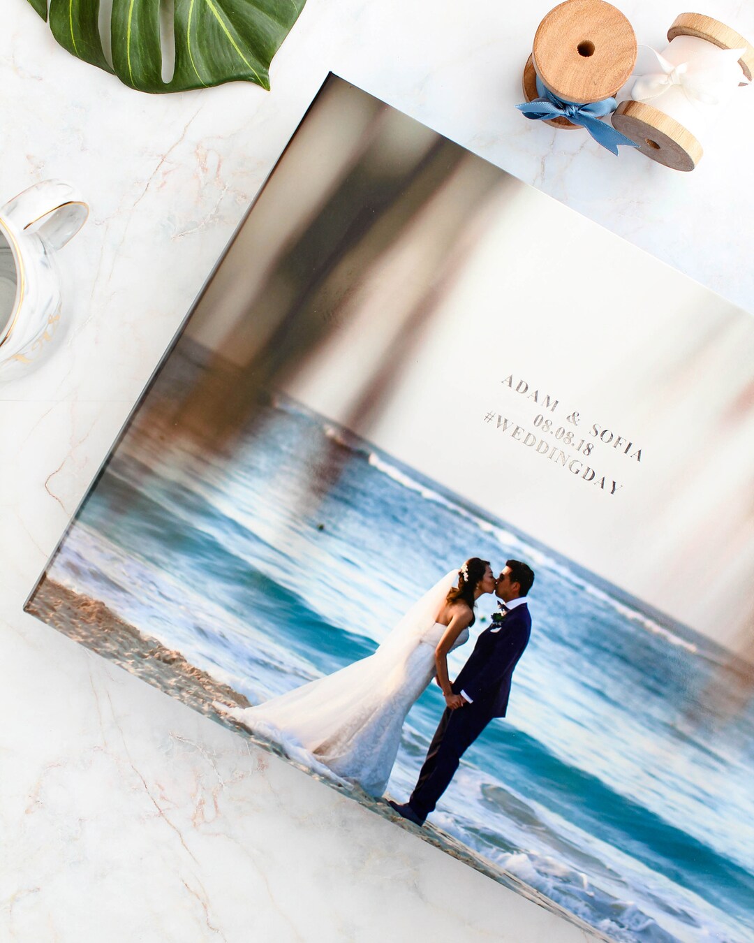Printed Photo Keepsake Box: Modern Flip Box With USB & DVD Slots - Etsy