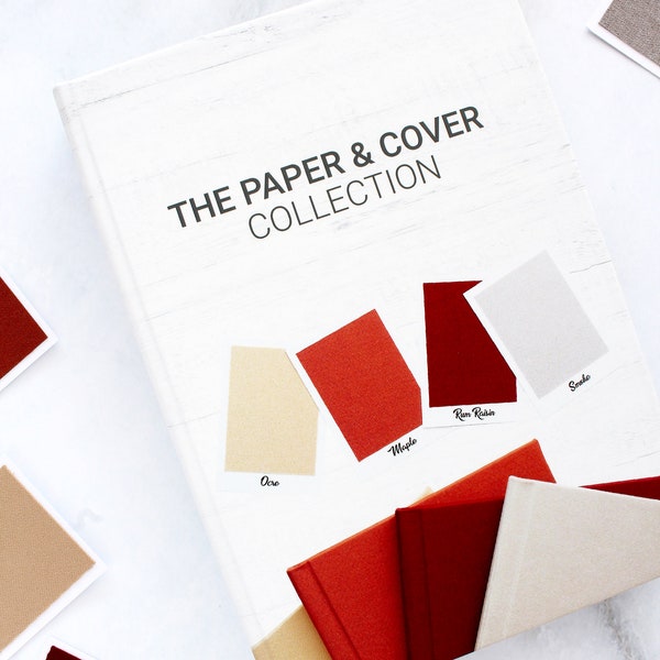 Wedding Album Swatch Kits Materails, Papers, Ribbons and Finishing ...