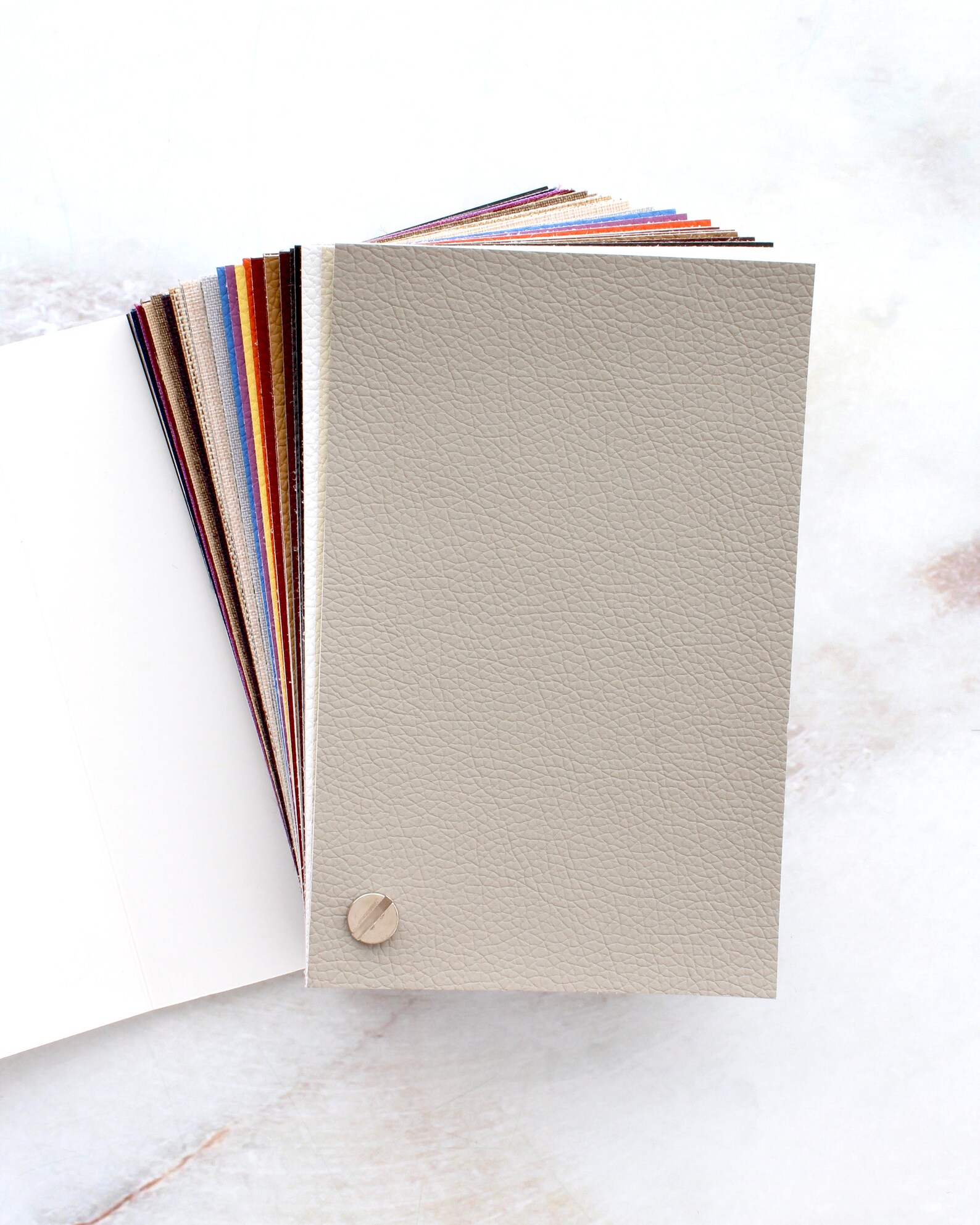 MINI Swatch Kit for Photographer, Photo Album Sample Kit, Leatherette ...