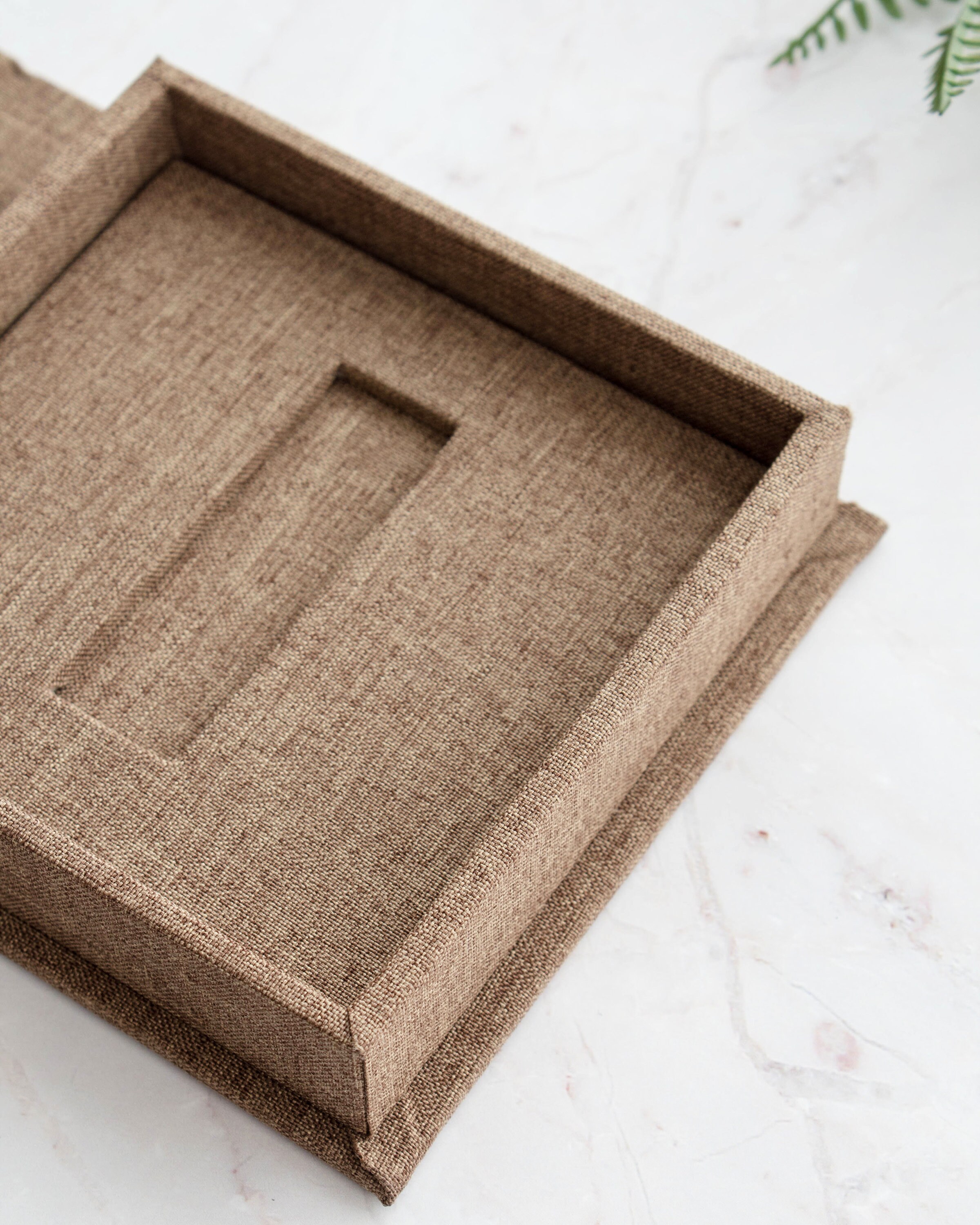 Petite Linen Flip Box for USB Drive a Handmade Keepsake Storage Box - Etsy