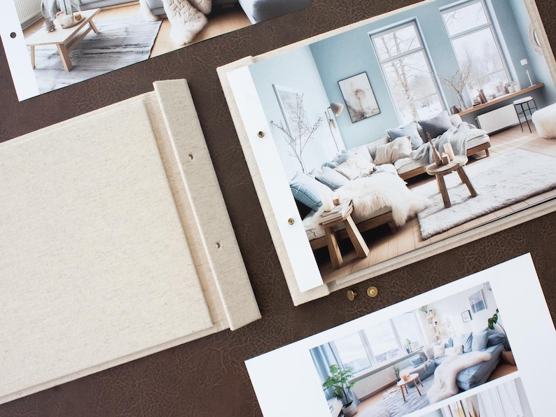 Architect Portfolio Book 11x17 (A3/A4 & US Letters) - Post Bound With ...