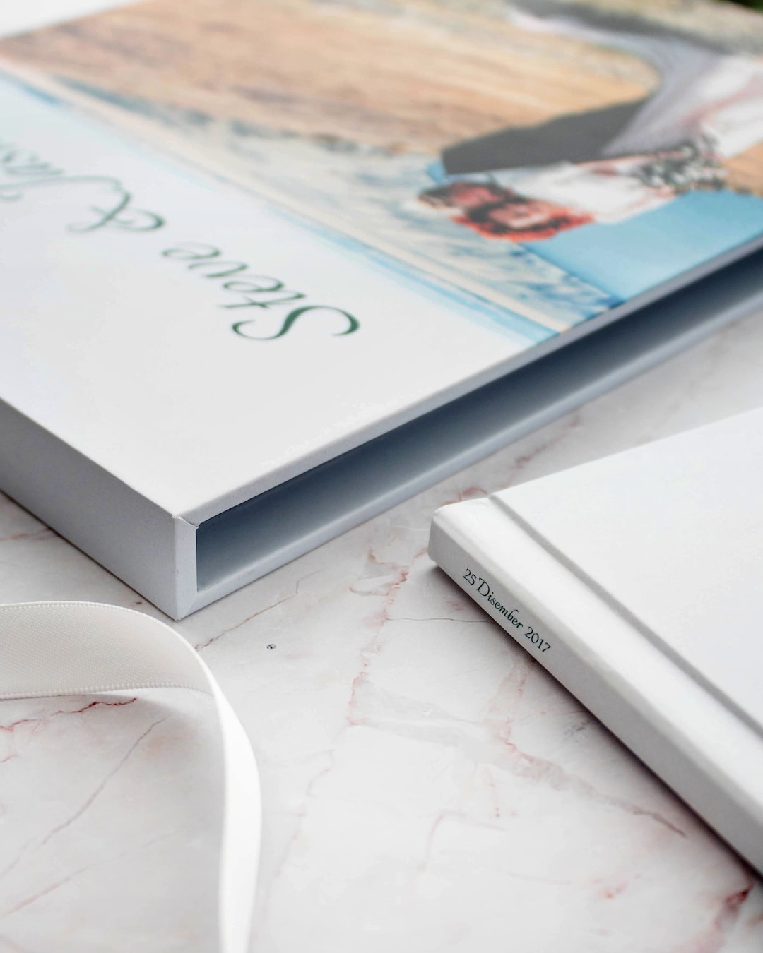 Printed Flexi Slipcase Box; a Handmade Keepsake Storage Box for Photo ...