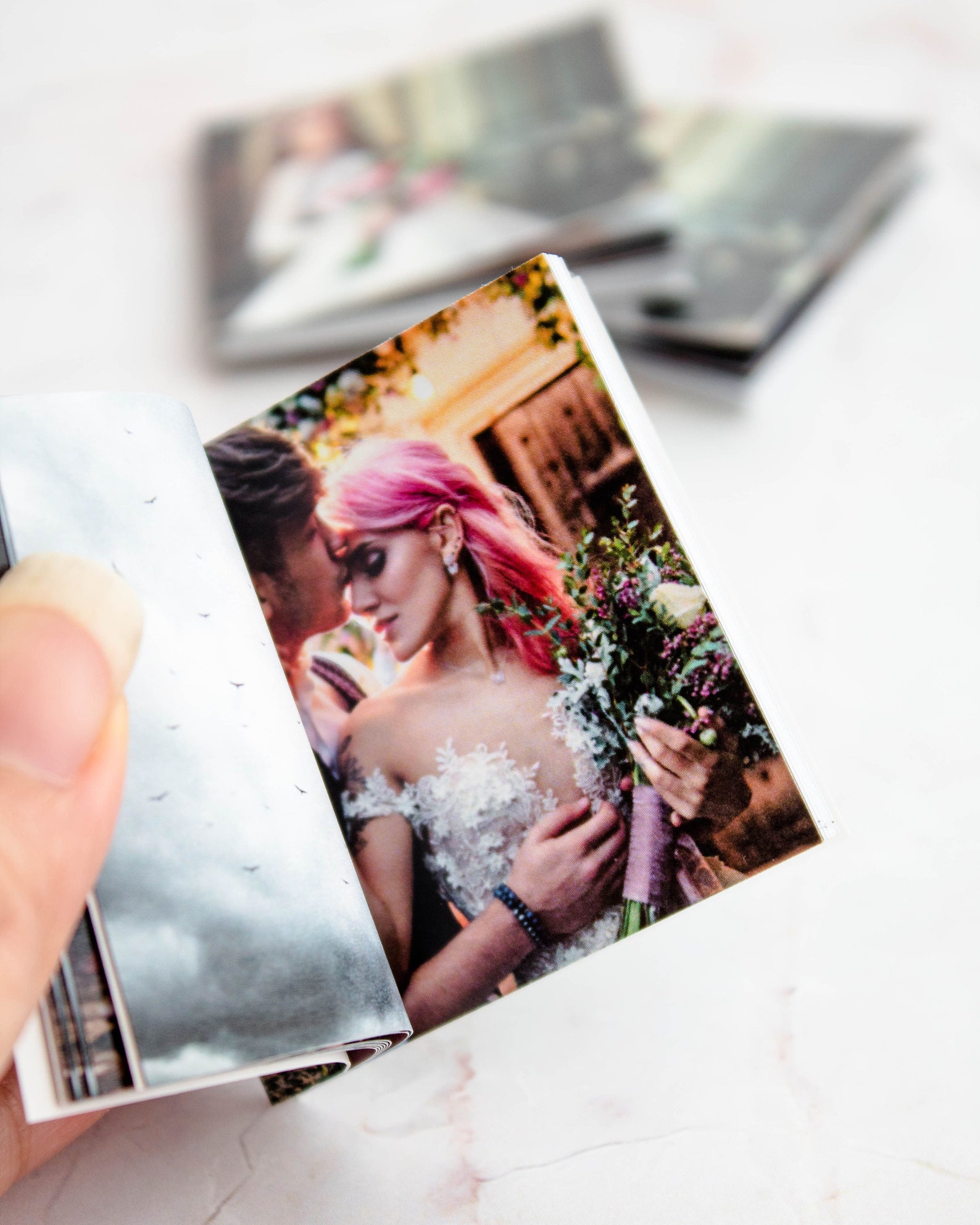 Mini Photo Book 5x5cm Softcover Photobook as the Perfect Door - Etsy