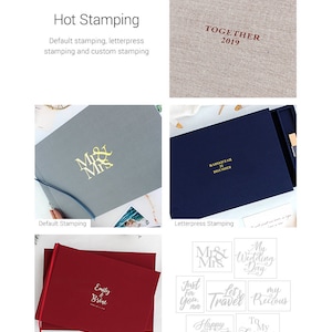 Clamshell Linen Box; an Archival Portfolio Box for Keepsake Storage ...