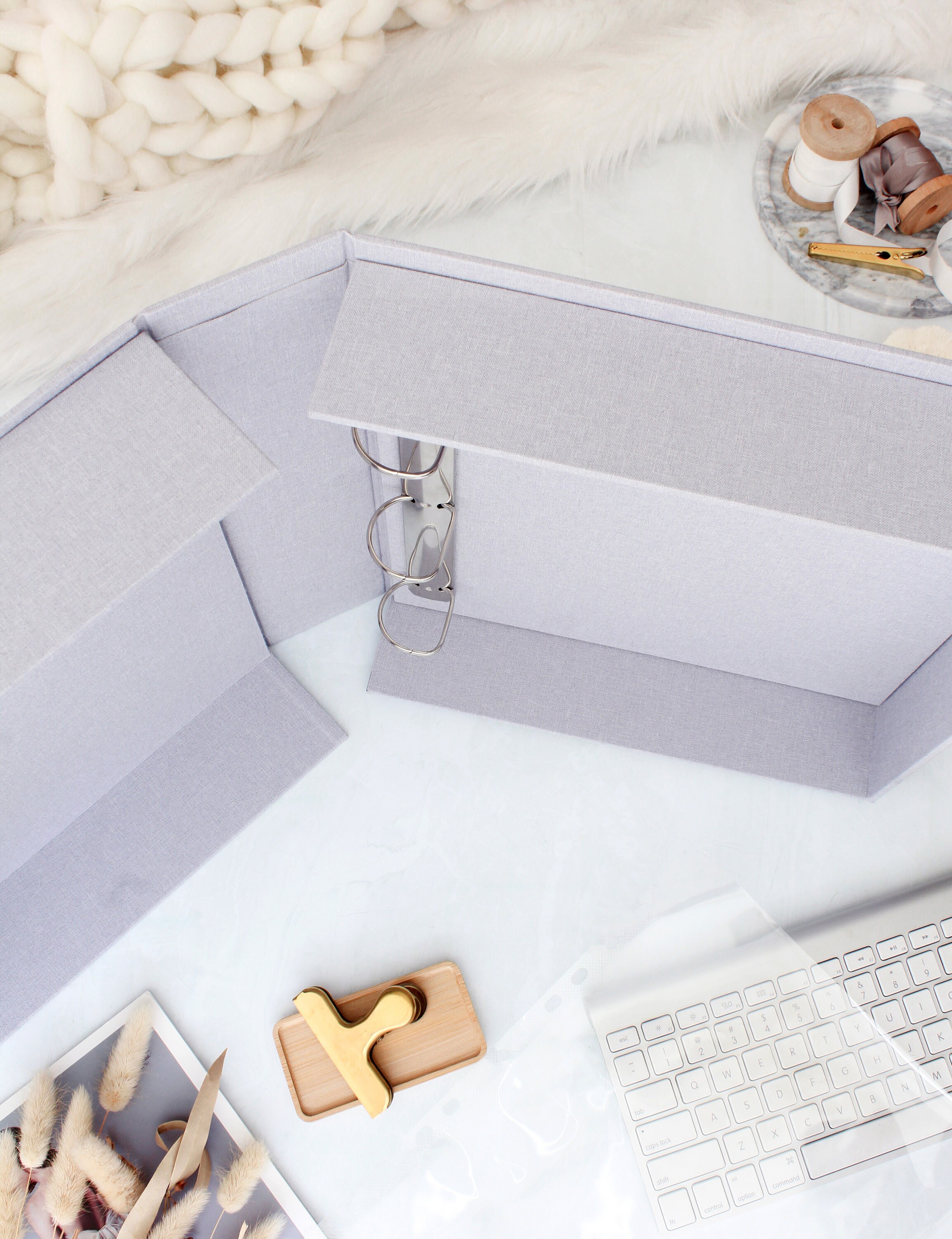 Clamshell Integrated Box & File Folder US Letter/a4, a Handmade ...