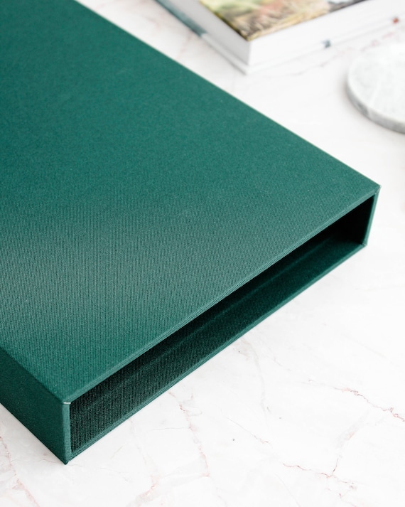 Flexi Linen Slipcase Box a Handmade Keepsake Storage Box | Etsy