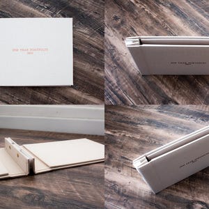 Portfolio Presentation Book (A3/A4 & US Letters) - Post Bound With ...