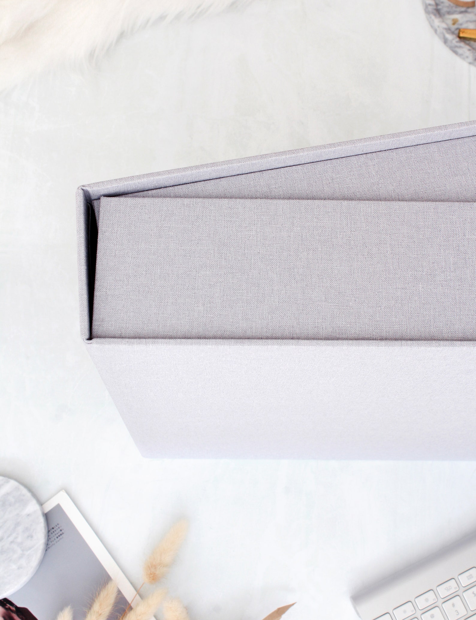 Clamshell Integrated Box & File Folder US Letter/a4, a Handmade ...